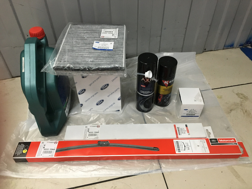 Плановое ТО 9 — Ford Kuga (2G), 1,6 л, 2013 года | плановое ТО | DRIVE2