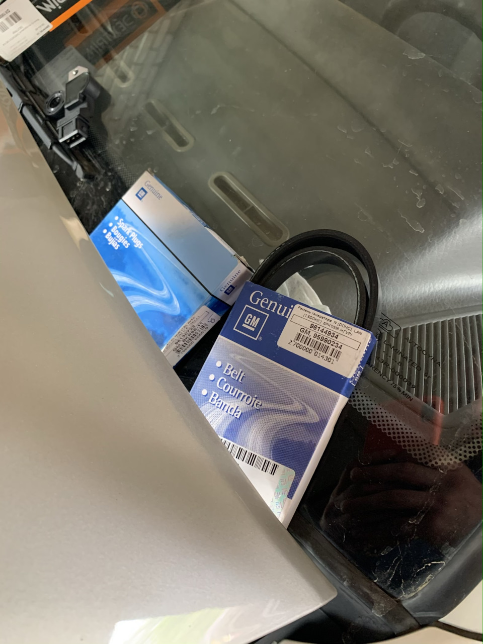 96144934 Ремень приводной генератора 1,6 (5К1008) GM | Запчасти на DRIVE2