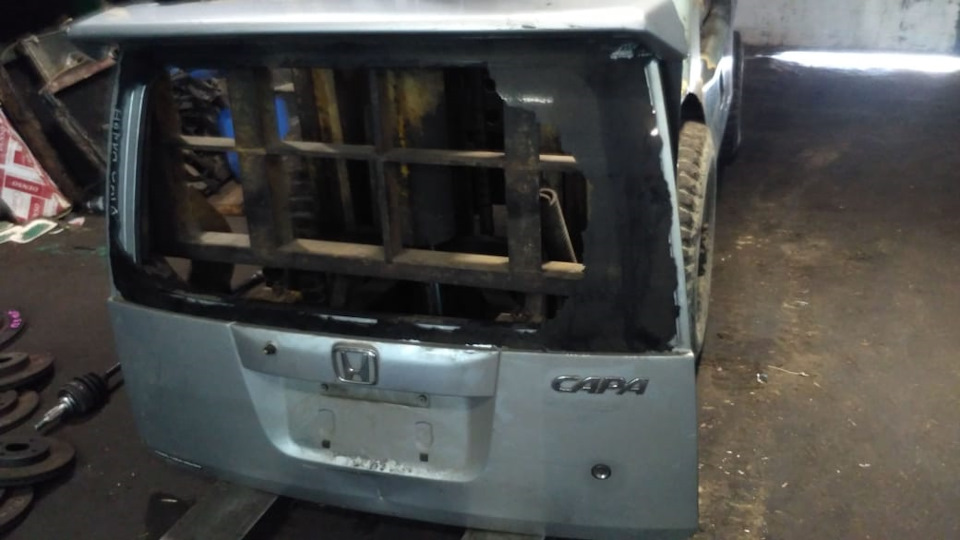 Спойлер 😎 — Honda Capa, 1,5 л, 1998 года | стайлинг | DRIVE2