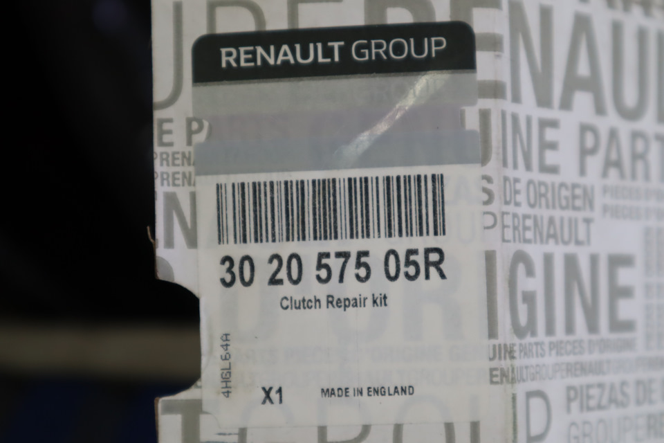 302057505R Комплект сцепления RENAULT | Запчасти на DRIVE2
