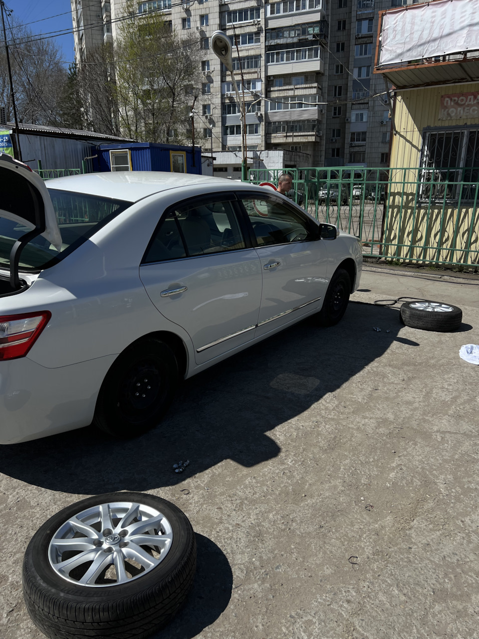 Поставил литье штатное r16 — Toyota Premio (T260), 1,5 л, 2012 года | тюнинг | DRIVE2