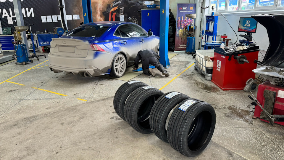 18.Переход на лето(новые шины Triangle) — Lexus IS III, 2 л, 2015 года ...