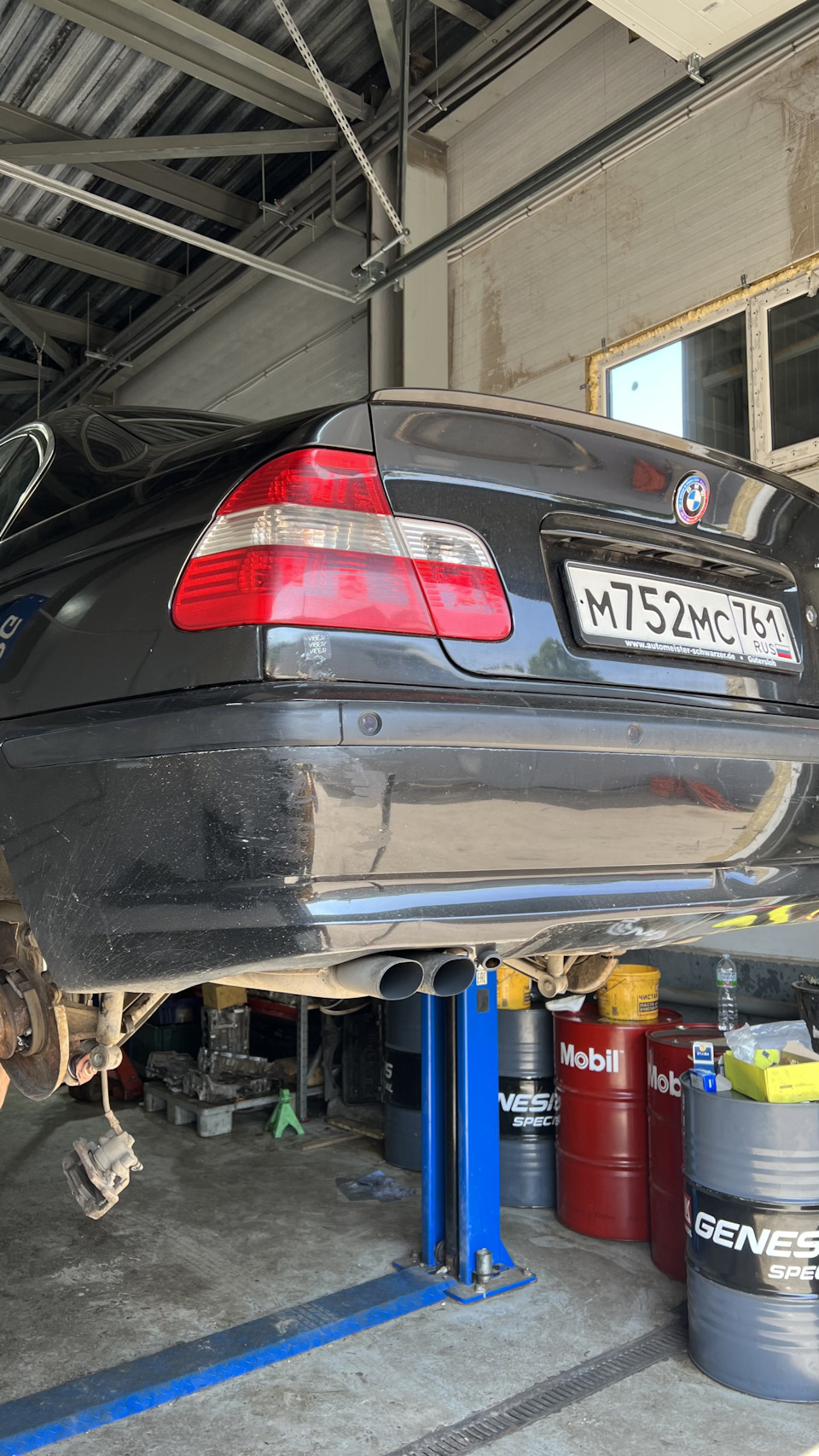 Замена сайлентблоков задней подвески bmw e46 — BMW 3 series (E46), 2,2 ...