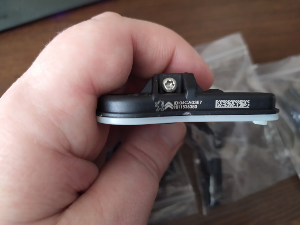 9811536380 Датчик давления в шине (TPMS sensor) Peugeot Citroen ...