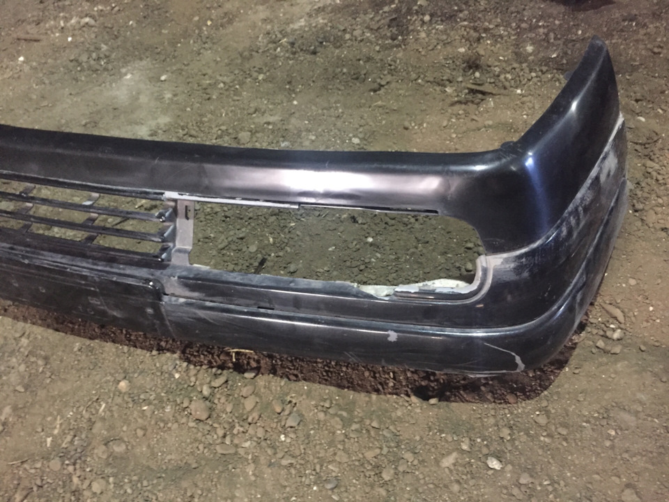 Ремонт бампера — Mercedes-Benz E-class (W210), 2,3 л, 1997 года ...