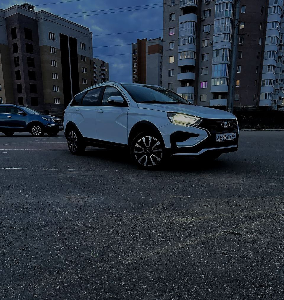 Первые 5000км пробега пройдены — Lada Vesta SW Cross (NG), 1,6 л, 2024 ...