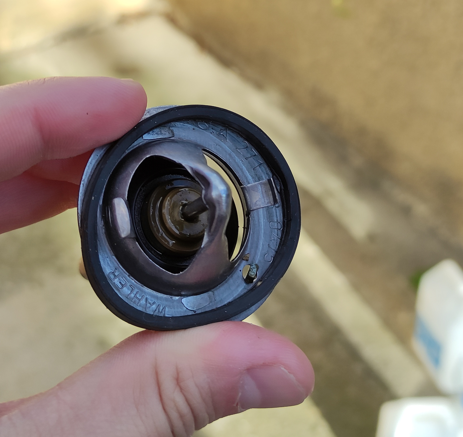 Замена термостата и антифриза — Mercedes-Benz SLK (R171), 1,8 л, 2005 ...