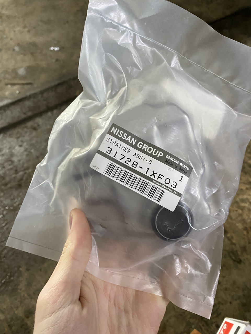 317281XF03 ФИЛЬТР АКПП В КОМПЛЕКТЕ С ПРОКЛАДКОЙ NISSAN INFINITI ...