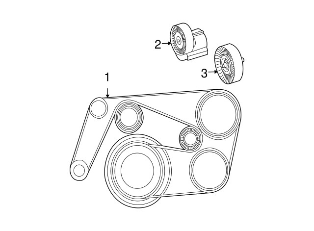 A2712060019 Шкив натяжителя ремня грм Mercedes | Запчасти на DRIVE2