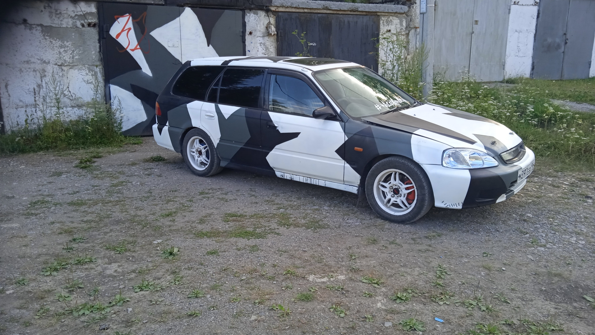 Занижение — Honda Partner (1G), 1,6 л, 1999 года | тюнинг | DRIVE2