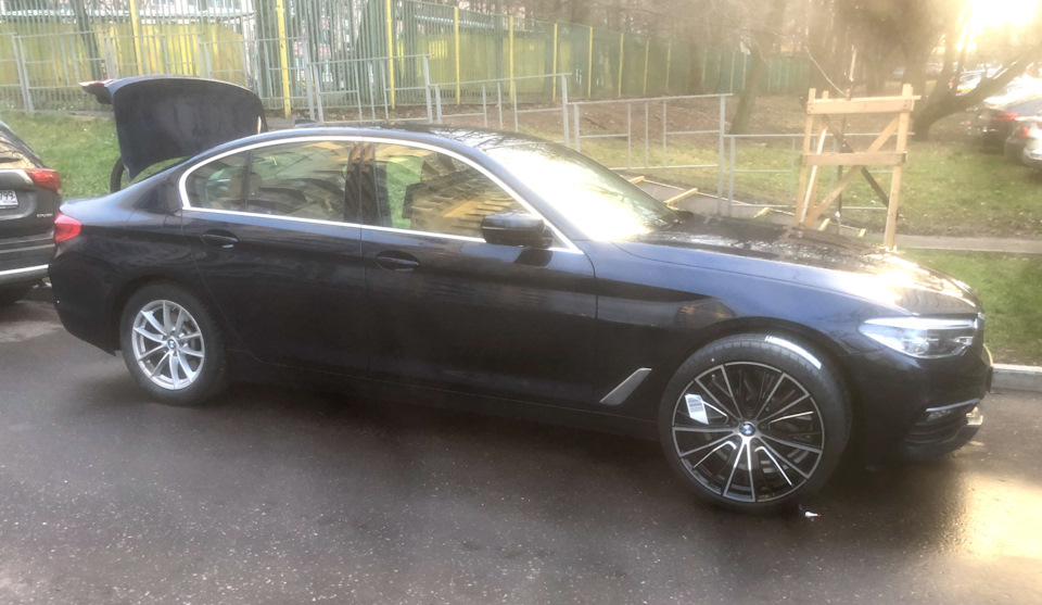 Готовь сани летом, а телегу — зимой или 732M — BMW 5 series (G30), 2 л, 2017 года | колёсные ...