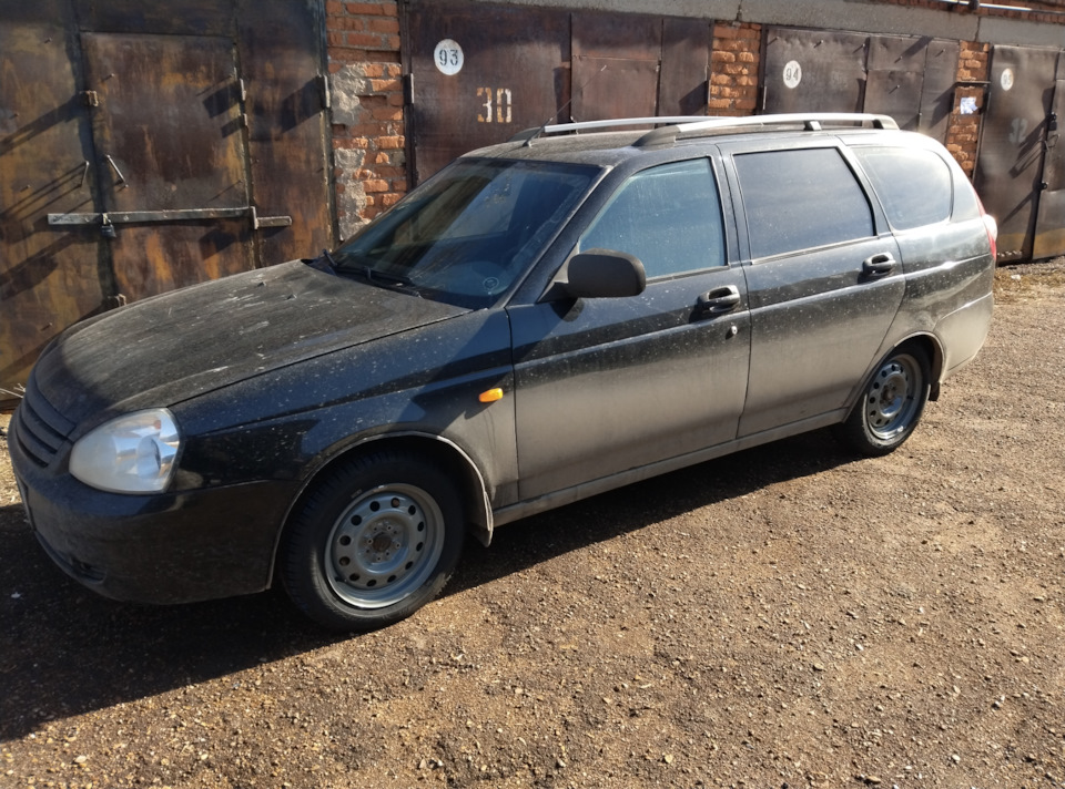 Новые колеса. Переобулся. — Lada Приора универсал, 1,6 л, 2012 года ...