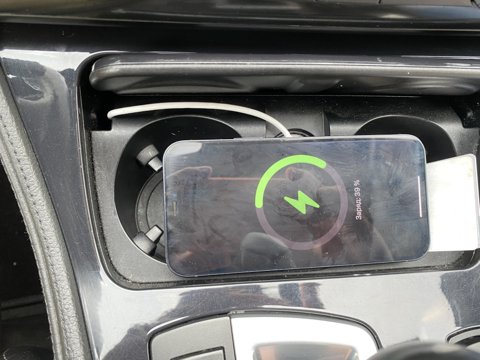🔋Беспроводная зарядка Magsafe — BMW 5 series (F10), 2 л, 2016 года ...