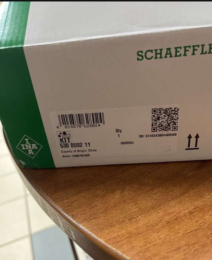 530059211 Ремень ГРМ зубчатый с роликами INA | Запчасти на DRIVE2