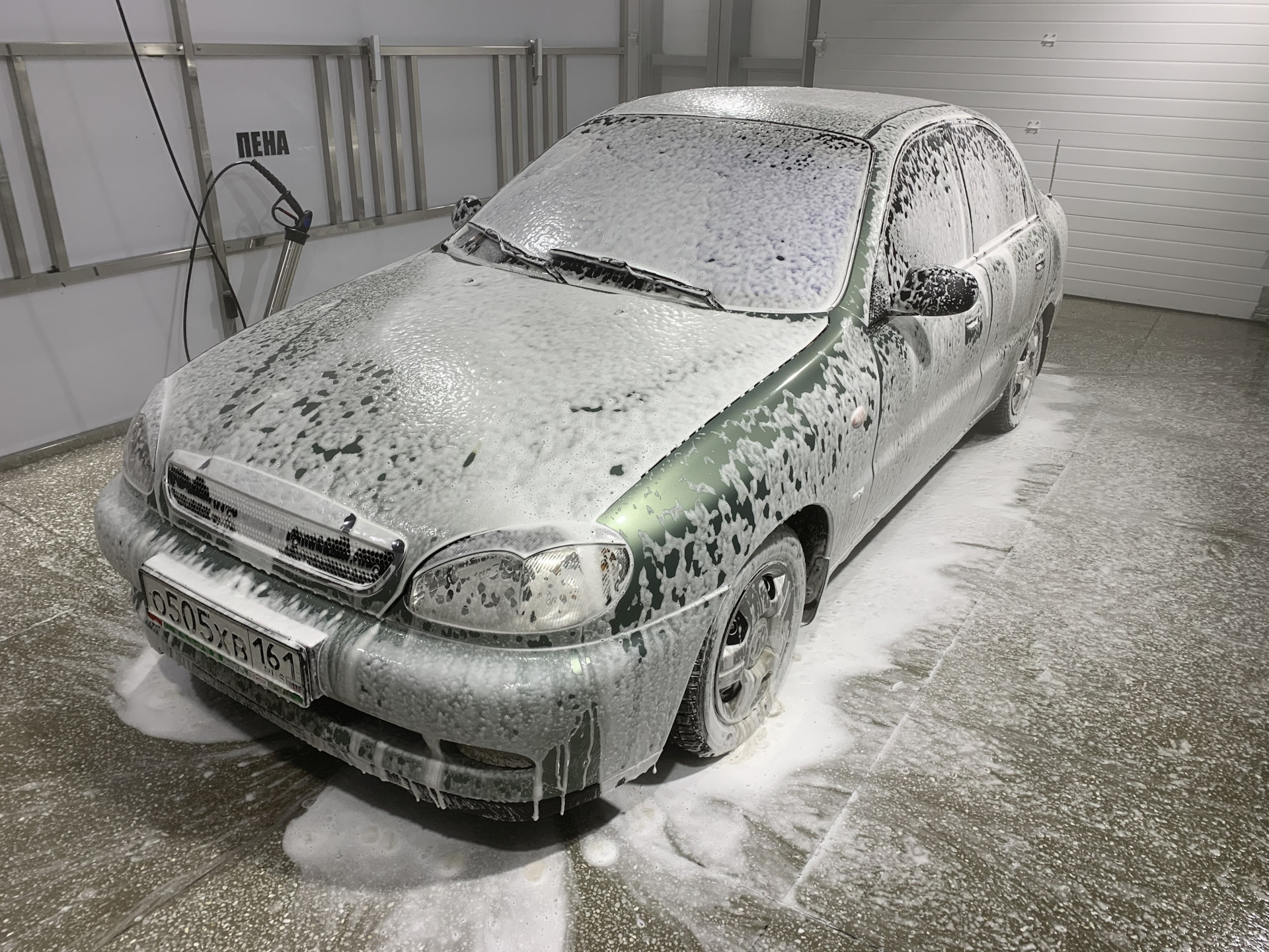 Переобувка на зимние колеса. — Chevrolet Lanos, 1,5 л, 2008 года ...