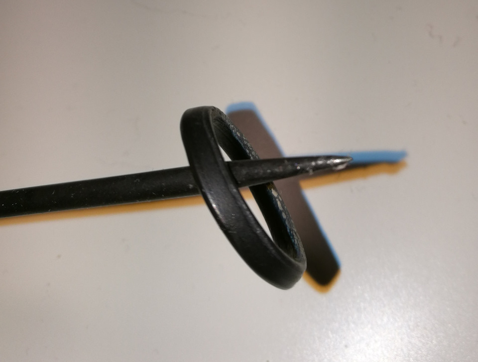 Замеры уплотнительного резинового кольца трубки радиатора печки ...