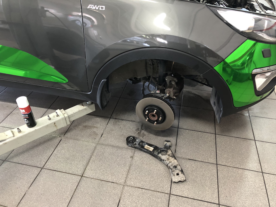 ТО 6 и небольшой апгрейд — KIA Sportage (3G), 2 л, 2013 года | визит на ...