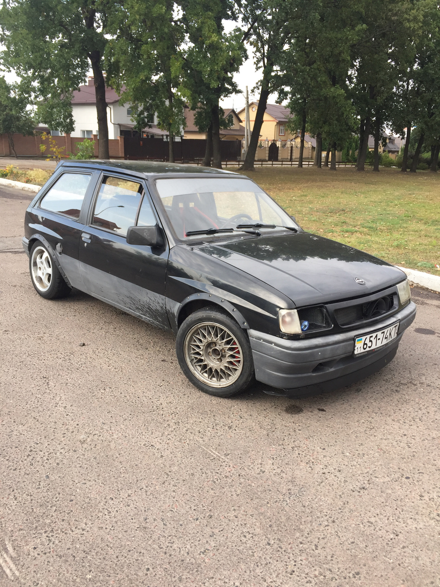 Полуслики install — Opel Corsa A, 1,6 л, 1992 года | шины | DRIVE2