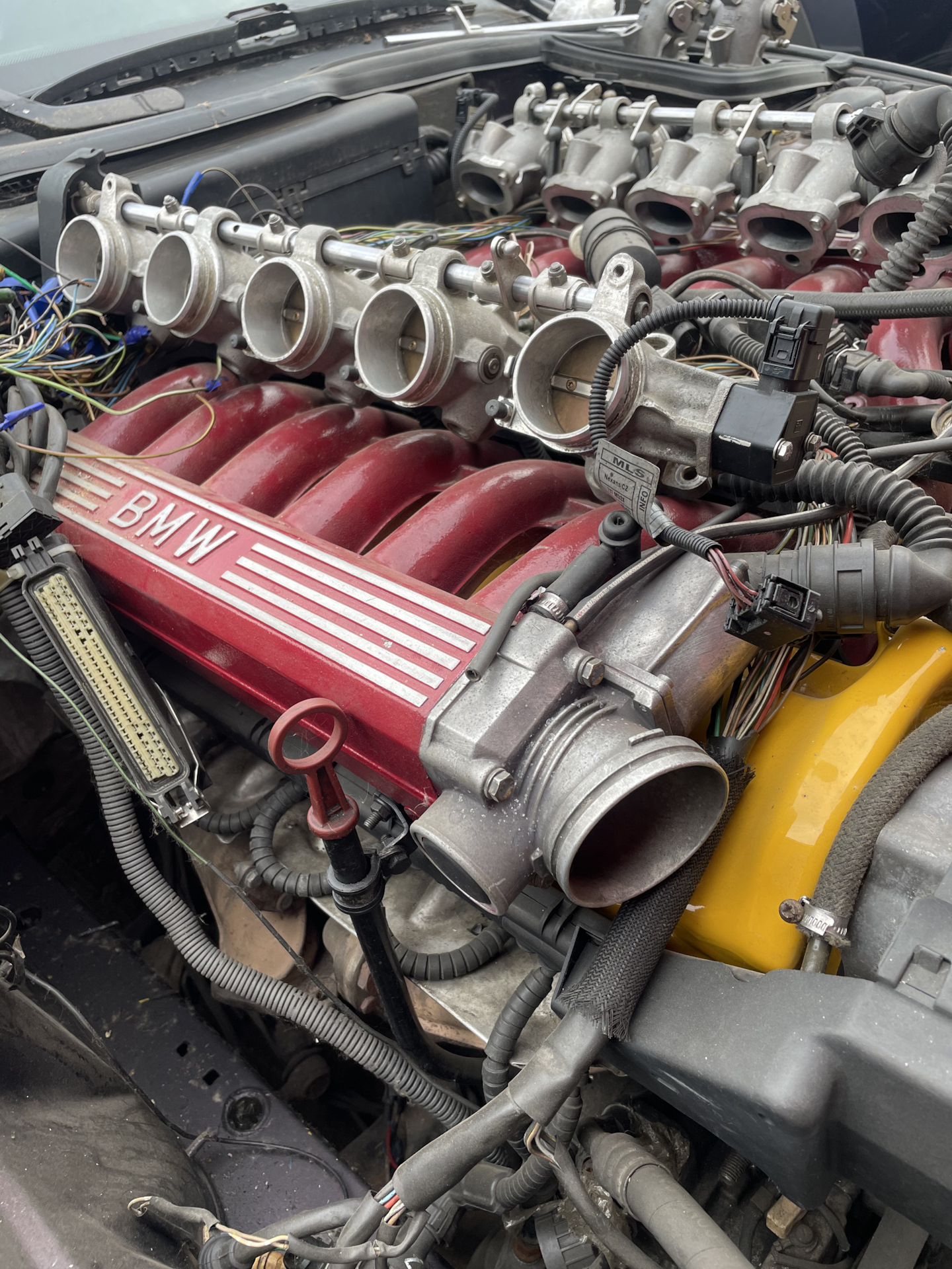 M73b54 itb — BMW 5 series (E34), 5,4 л, 1991 года | тюнинг | DRIVE2