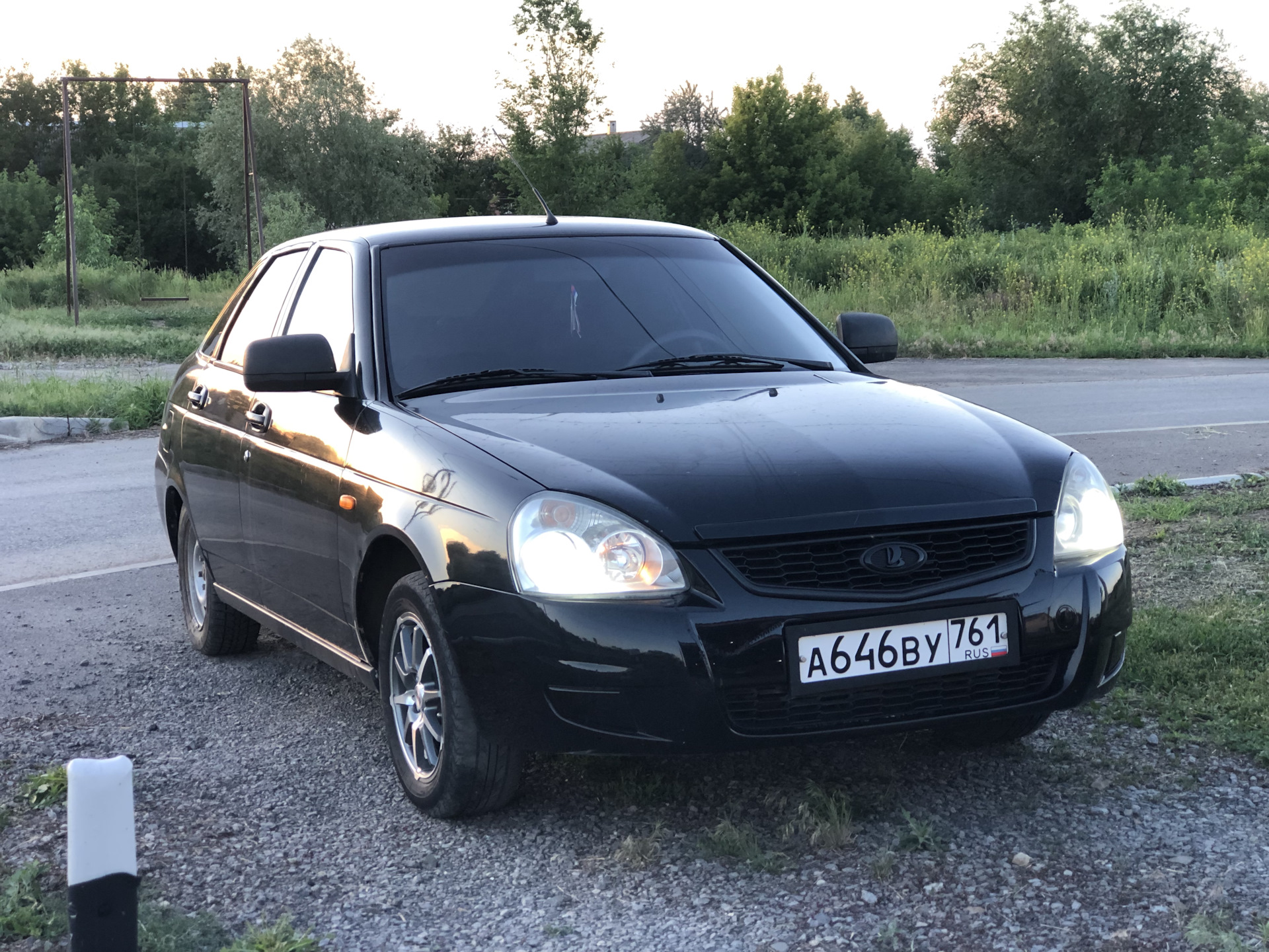 •До/после, пол года в моих руках — Lada Приора хэтчбек, 1,6 л, 2011 ...