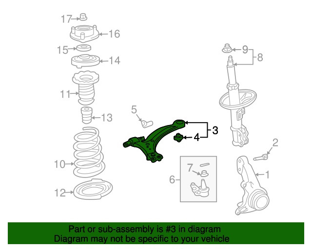 4806907030 Рычаг подвески TOYOTA LEXUS | Запчасти на DRIVE2