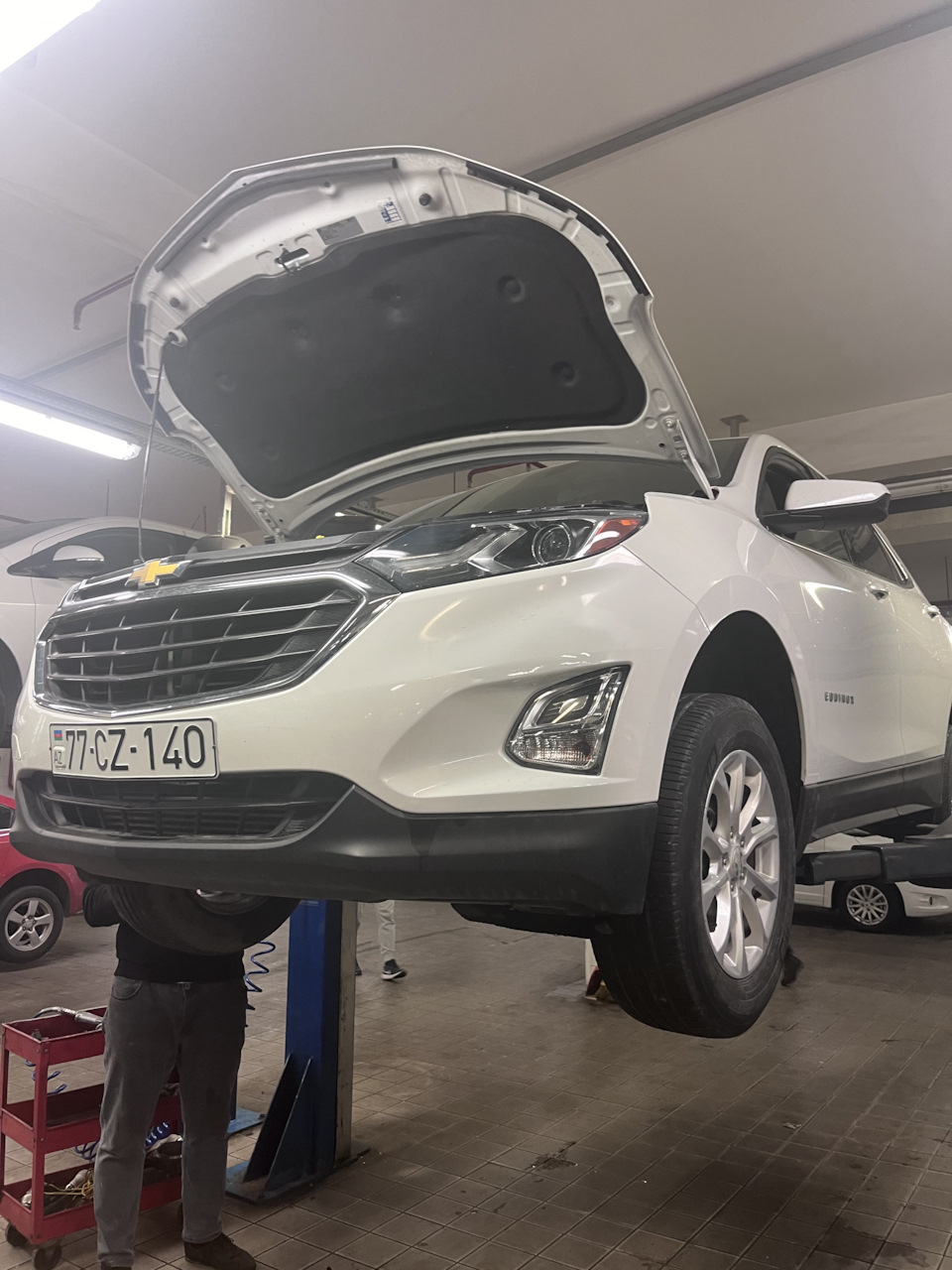 Писк колодок — часть вторая — Chevrolet Equinox (3G), 1,5 л, 2018 года ...