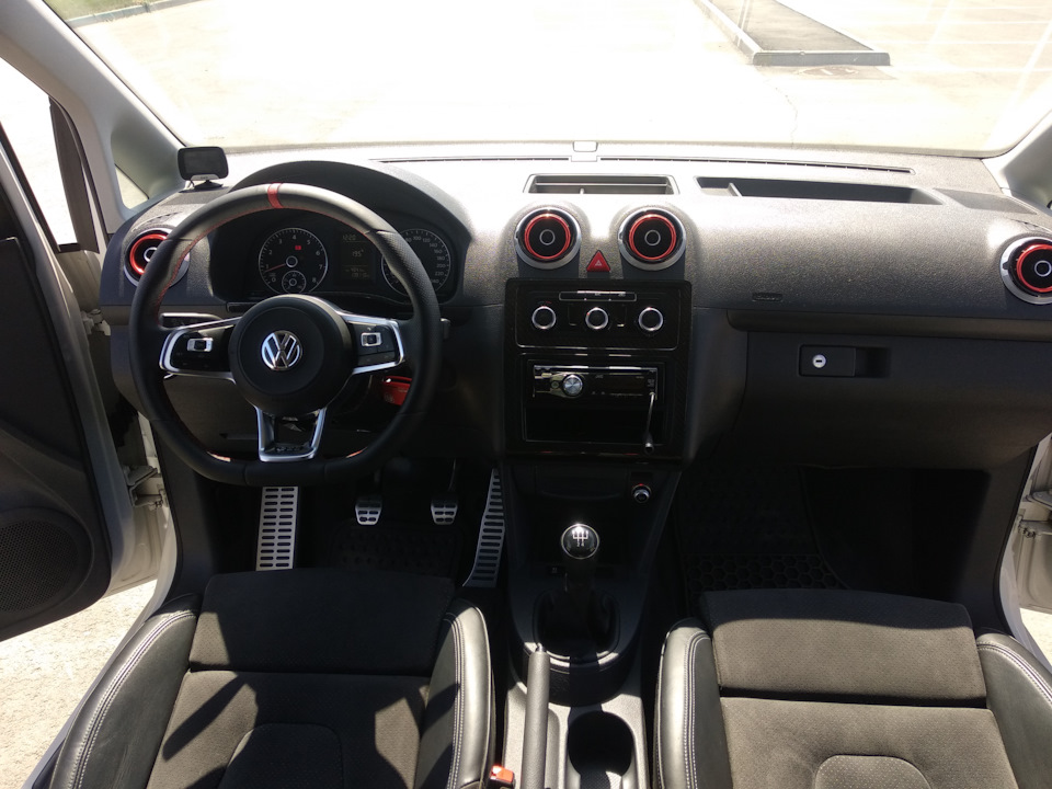 #35 Руль от Golf GTI mk7 — Volkswagen Caddy (3G), 1,2 л, 2013 года ...