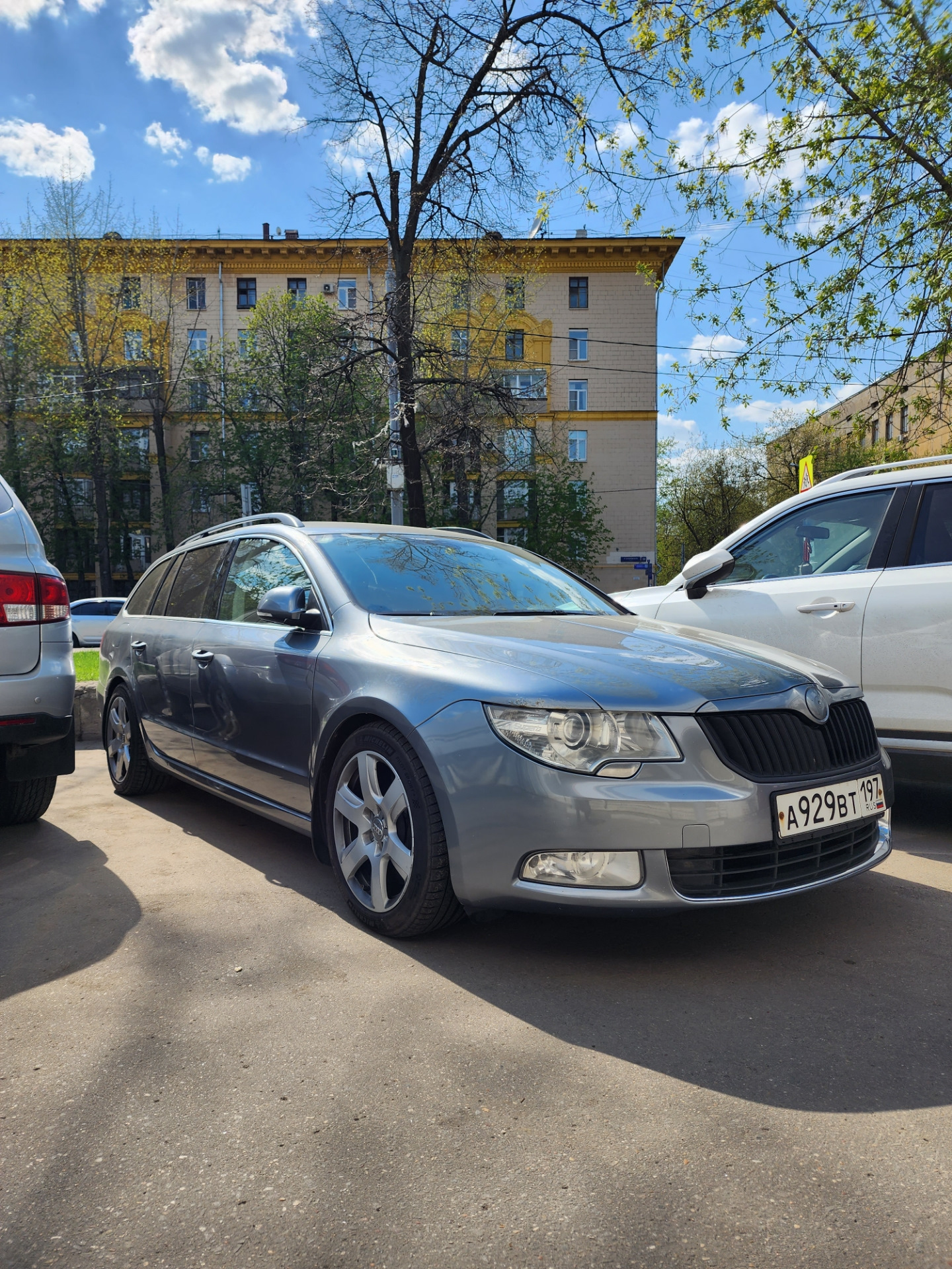 2023 г., здравствуй родная! — Skoda Superb Combi (Mk2), 3,6 л, 2011 ...