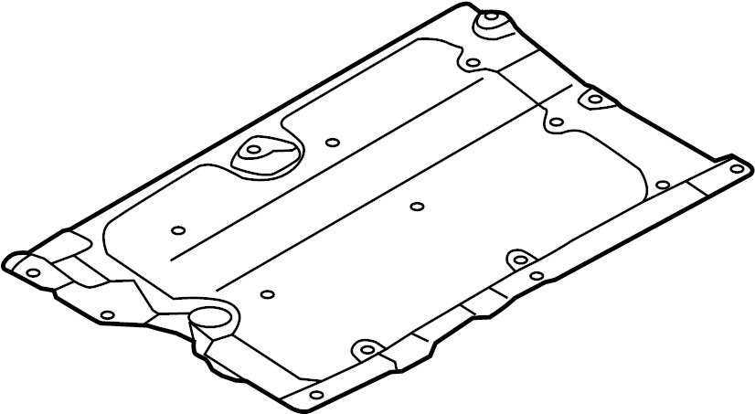 84145D5500 Under COVER ASSY-FLO. UNDER COVER ASSY-FLOOR FR, RH KIA ...