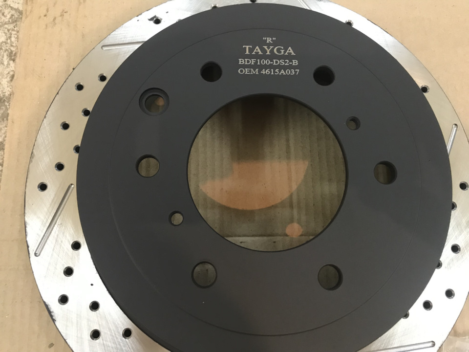 4615A037 Диск заднего тормоза Mitsubishi | Запчасти на DRIVE2