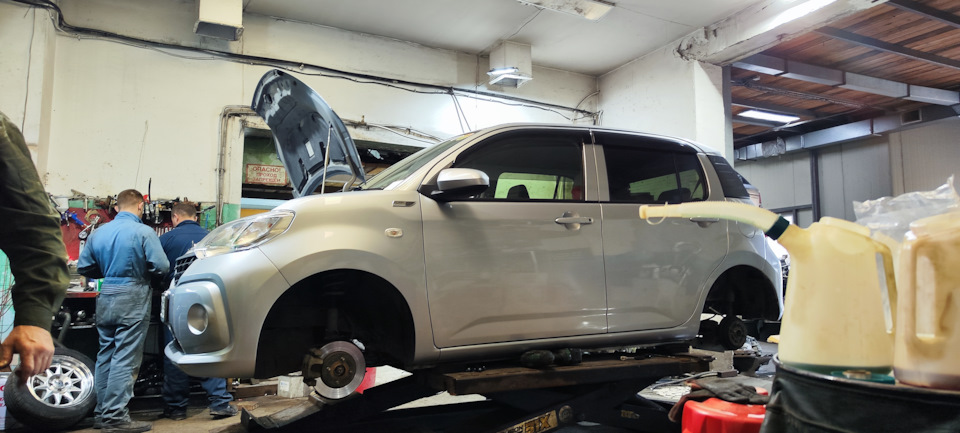 4. Большое ТО 2023: Операция "Взбодрить Малыша" — Toyota Passo (3G), 1 ...