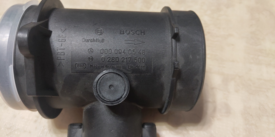 A0000940548 Датчик массового расхода воздуха Mercedes | Запчасти на DRIVE2