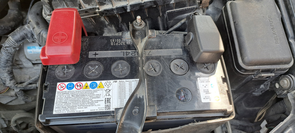 Запись №63. Замена Клемм АКБ. — Toyota Carina ED (3G), 2 л, 1998 года ...