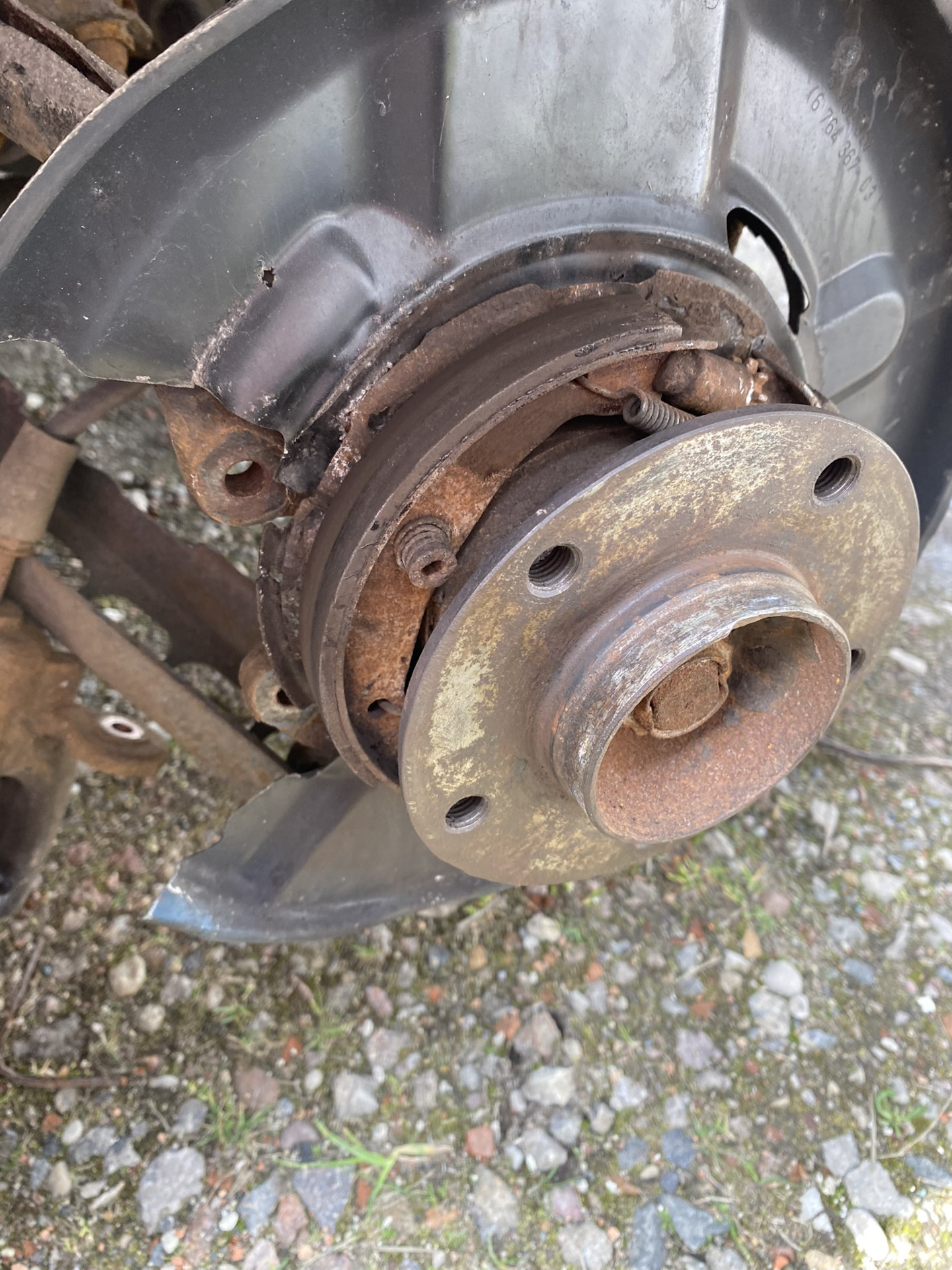 Стояночный тормоз — BMW 1 series (E81/E87), 1,8 л, 2006 года | своими ...