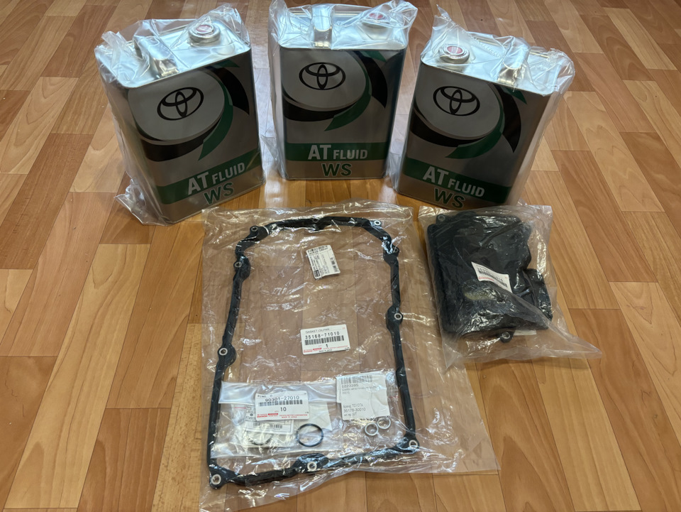 Полная замена масла в АКПП Toyota ATF WS — Toyota Land Cruiser Prado ...