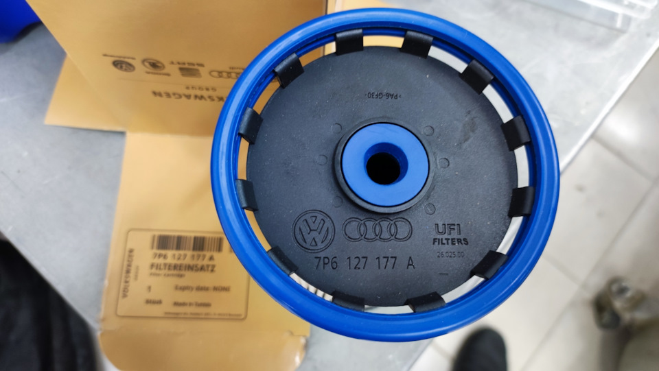 Очередная скучная замена масла — Volkswagen Touareg (2G), 3 л, 2010 ...