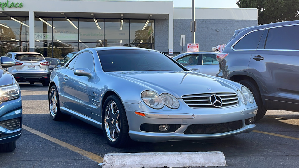 ТОНИРОВКА DUB — Mercedes-Benz SL 55 AMG (R230), 5,5 л, 2004 года ...