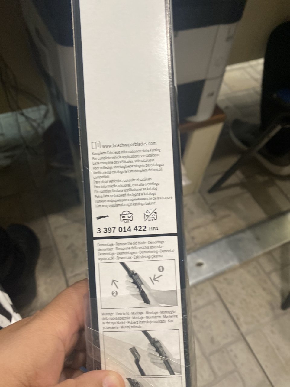 3397014422 СТЕКЛООЧИСТИТЕЛИ AEROTWIN [A322S] 650/500 ММ BOSCH ...