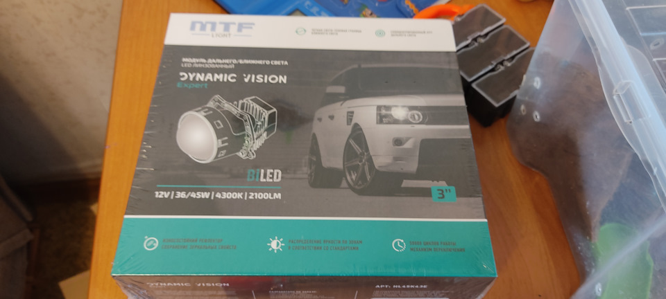 Mtf dynamic vision expert 4300k — Toyota Raum (20), 1,5 л, 2008 года ...