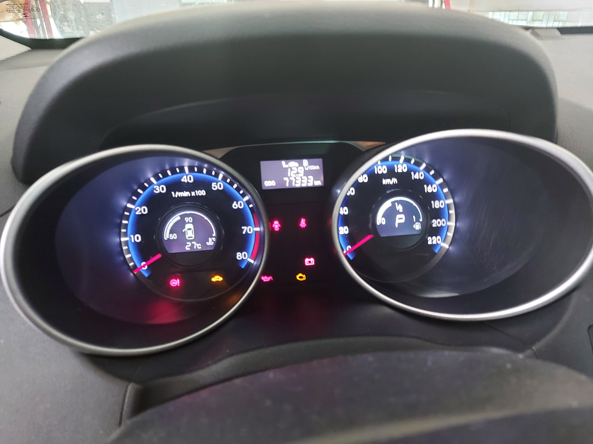 Масло 77333 + воздушные фильтр — Hyundai ix35, 2 л, 2015 года ...