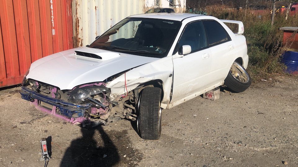 My baby — zombie — Subaru Impreza WRX STI (GD), 2 л, 2001 года ...