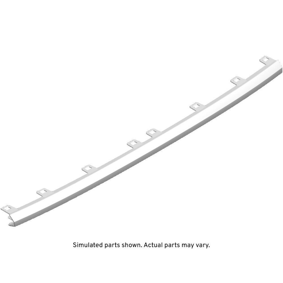 85138685 Gm Genuine Parts Black Rear Bumper Fascia Lower Molding GM ...