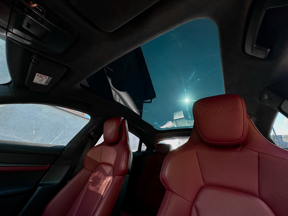 Тонировка панорамы — Porsche Taycan, 2022 года | стайлинг | DRIVE2