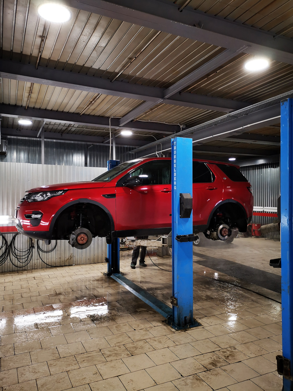 Мойка днища и обработка ml составом — Land Rover Discovery Sport (1G ...