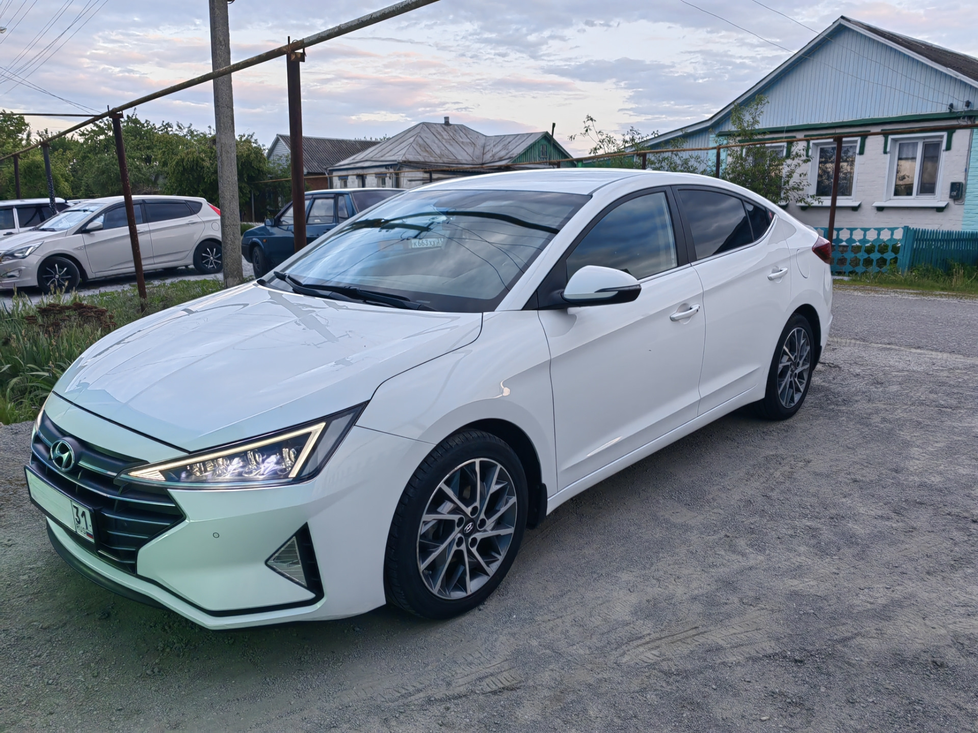 Чиста кузова от металлических вкраплений — Hyundai Elantra (6G), 2 л ...