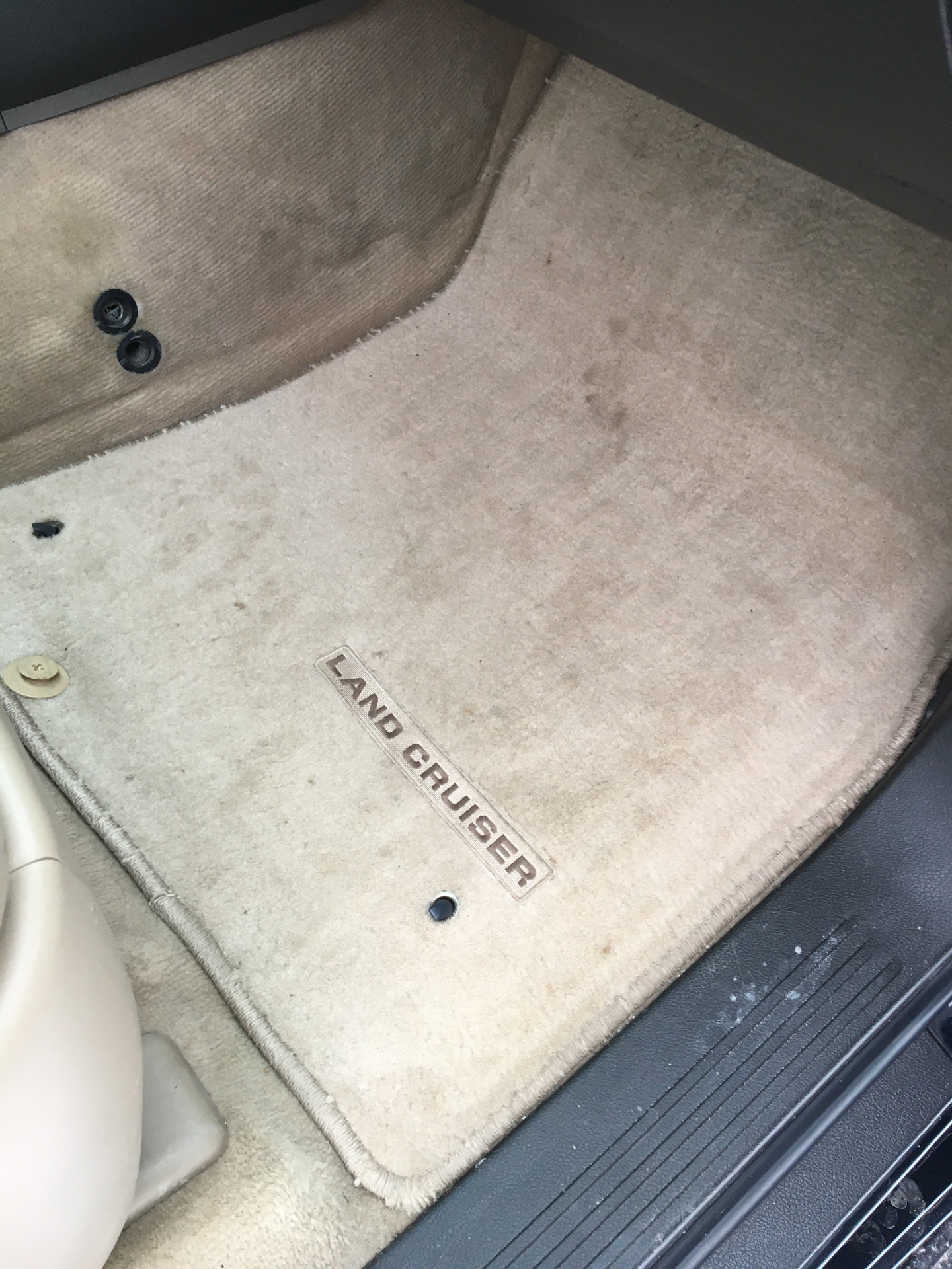 Правильные коврики и крепления как у рестайлинга — Toyota Land Cruiser ...