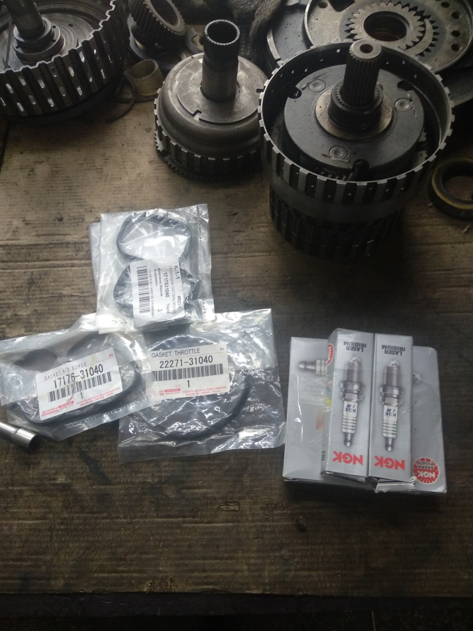 2227131040 Прокладка дроссельной заслонки TOYOTA LEXUS | Запчасти на DRIVE2