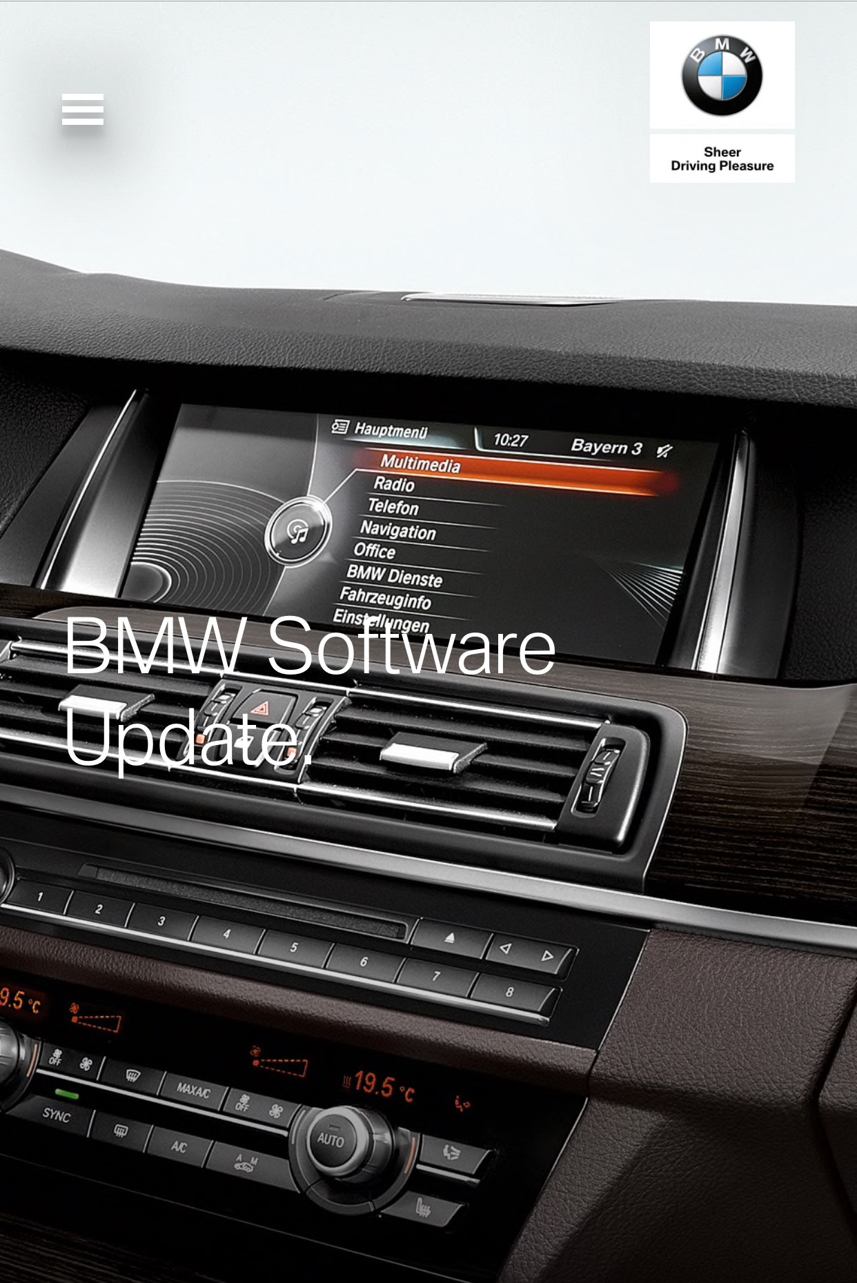 BMW Software update — BMW 5 series Gran Turismo (F07), 3 л, 2012 года ...