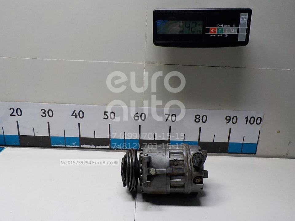 64529185145 Компрессор кондиционера N62N BMW | Запчасти на DRIVE2