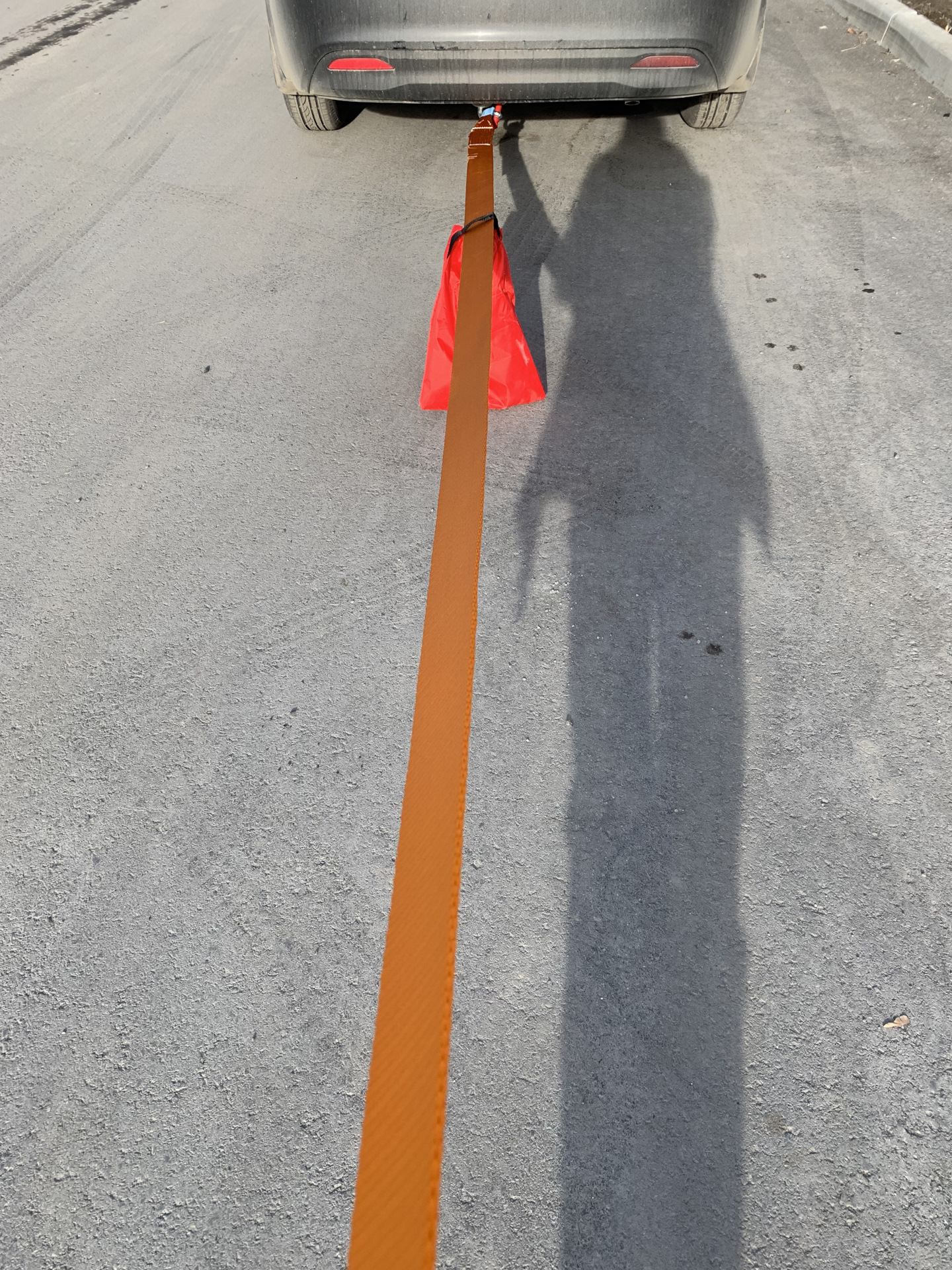 Мощная динамическая стропа Tplus — KIA Rio (3G), 1,4 л, 2014 года | аксессуары | DRIVE2